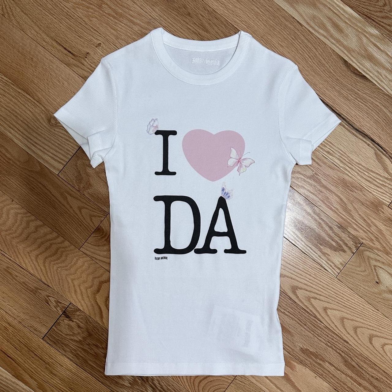 Djerf Ave “I Heart DA” Exclusive NYC Pop-Up Ribbed... - Depop