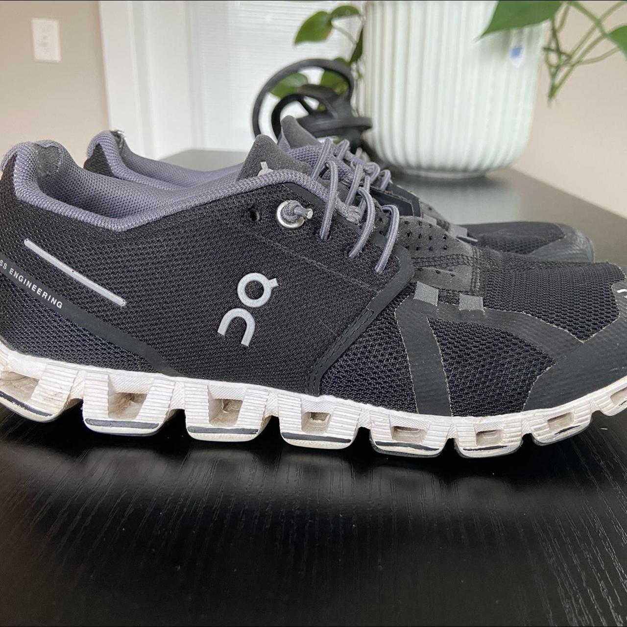 OC On Clouds black running shoes Women’s 7.5 UK... - Depop