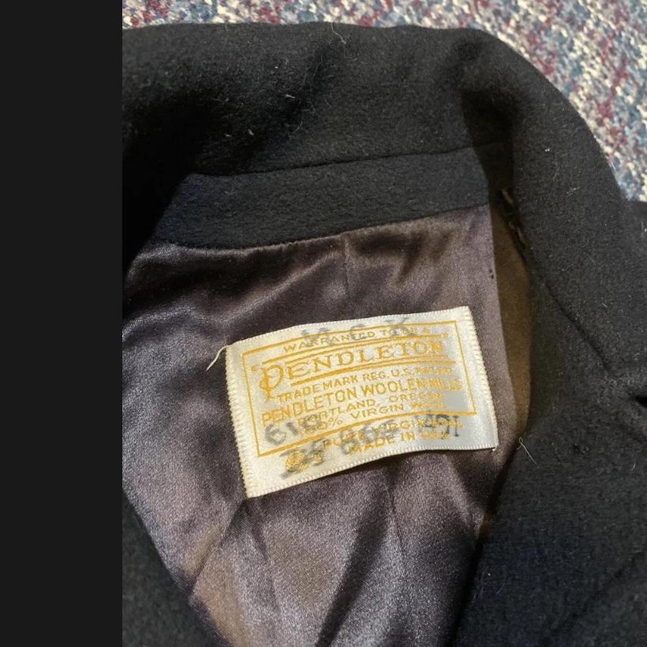 vintage wool coat Pendleton Us size 4 Fits a small... - Depop