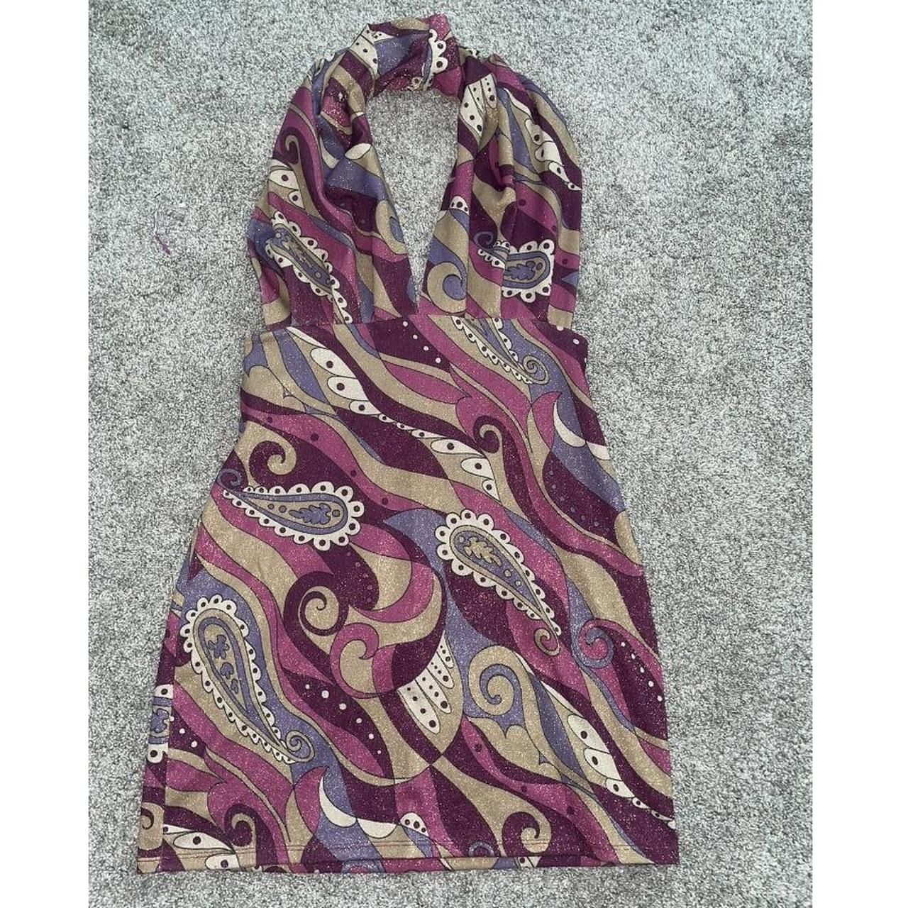 the most PERFECT Halter dress, SIZE L BUT FITS LIKE... - Depop