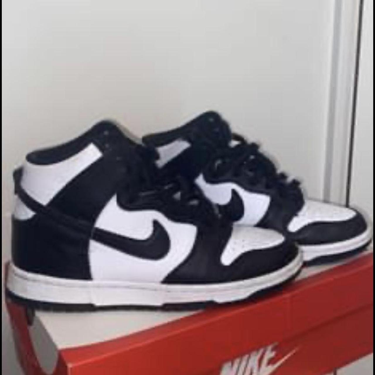 Nike dunk panda highs - Depop