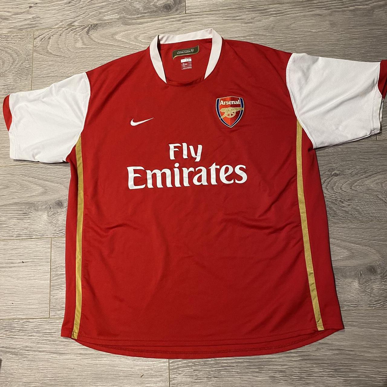 Arsenal 2008-10 Home Shirt Condition 9/10 Size... - Depop