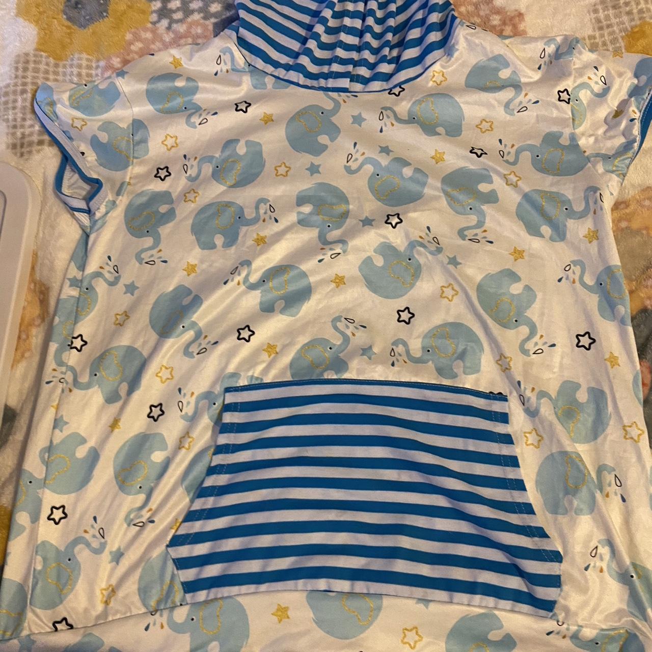 Hooded elephant matching set, never worn. Size... - Depop