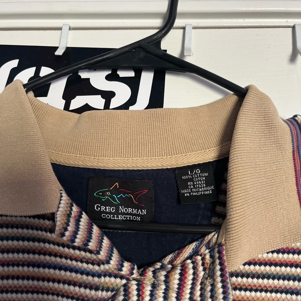 greg norman collection polo golf shirt only worn a... - Depop