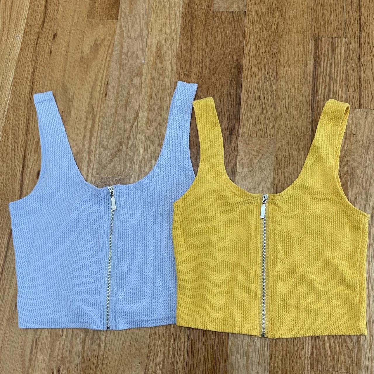 Crop top bundle - 2 for $12 !! Super cute and comfy... - Depop