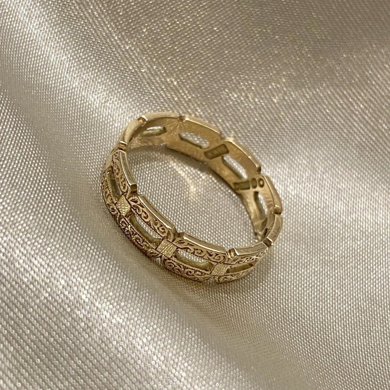 Danica ' ring - A stunning vintage chain link... - Depop