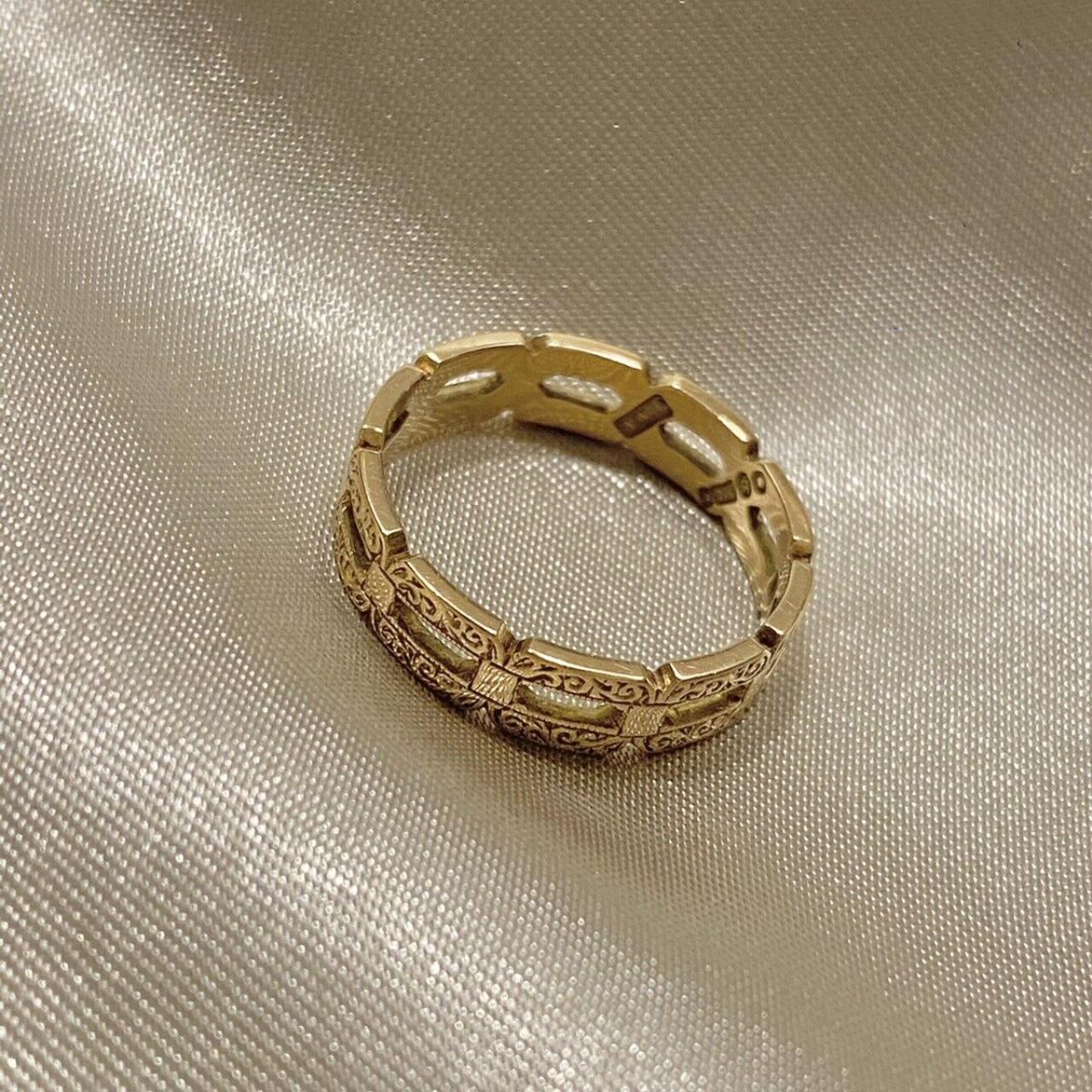 Danica ' ring - A stunning vintage chain link... - Depop