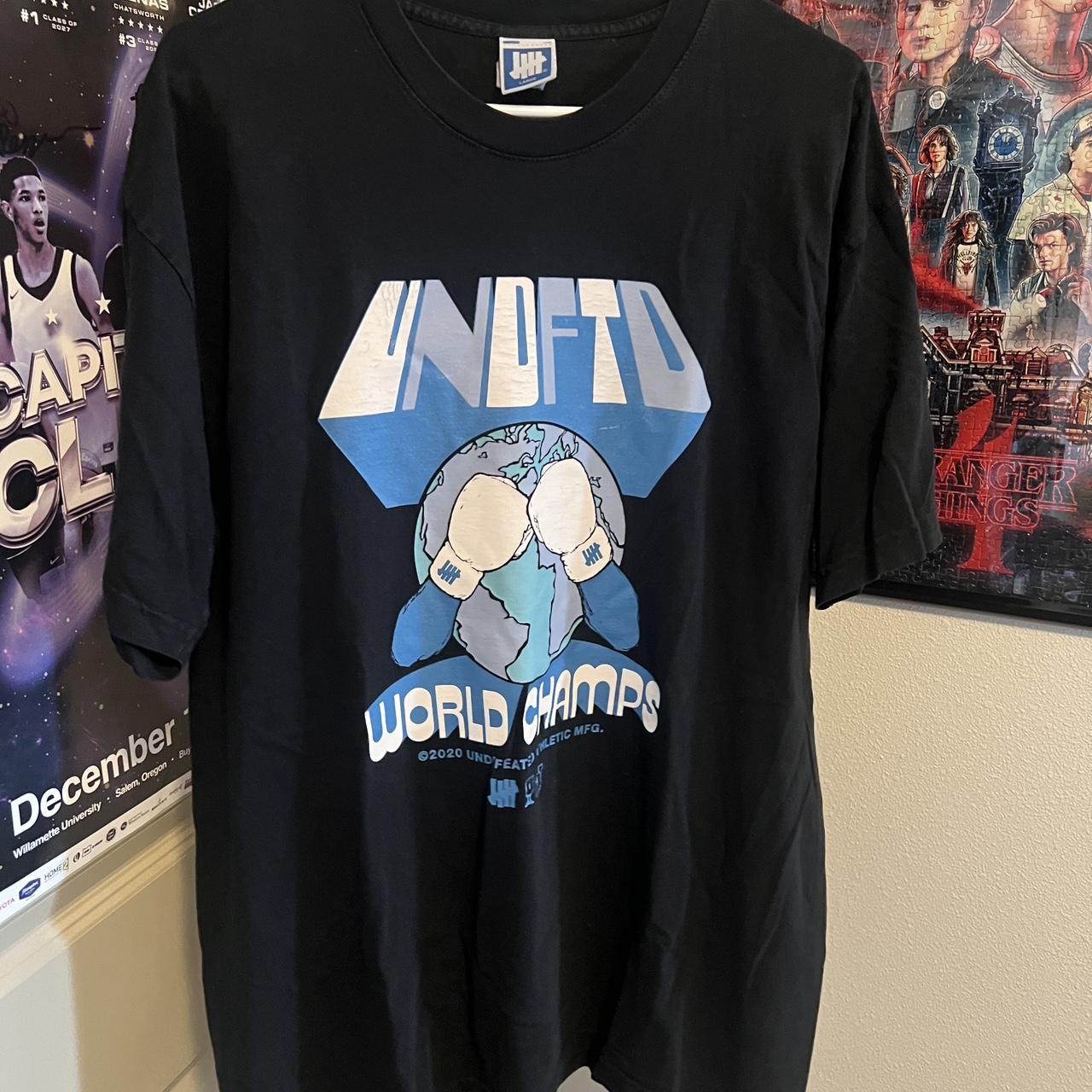 undftd undefeated world champs t shirt | Depop