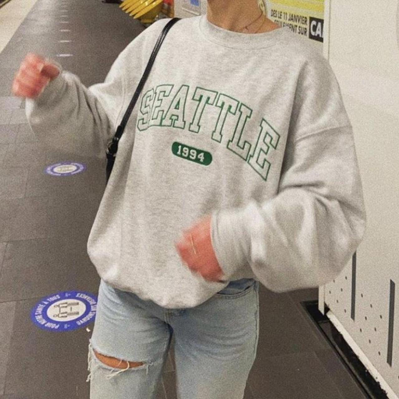 Subdued Seattle crew neck! Super cute and comfy,... - Depop