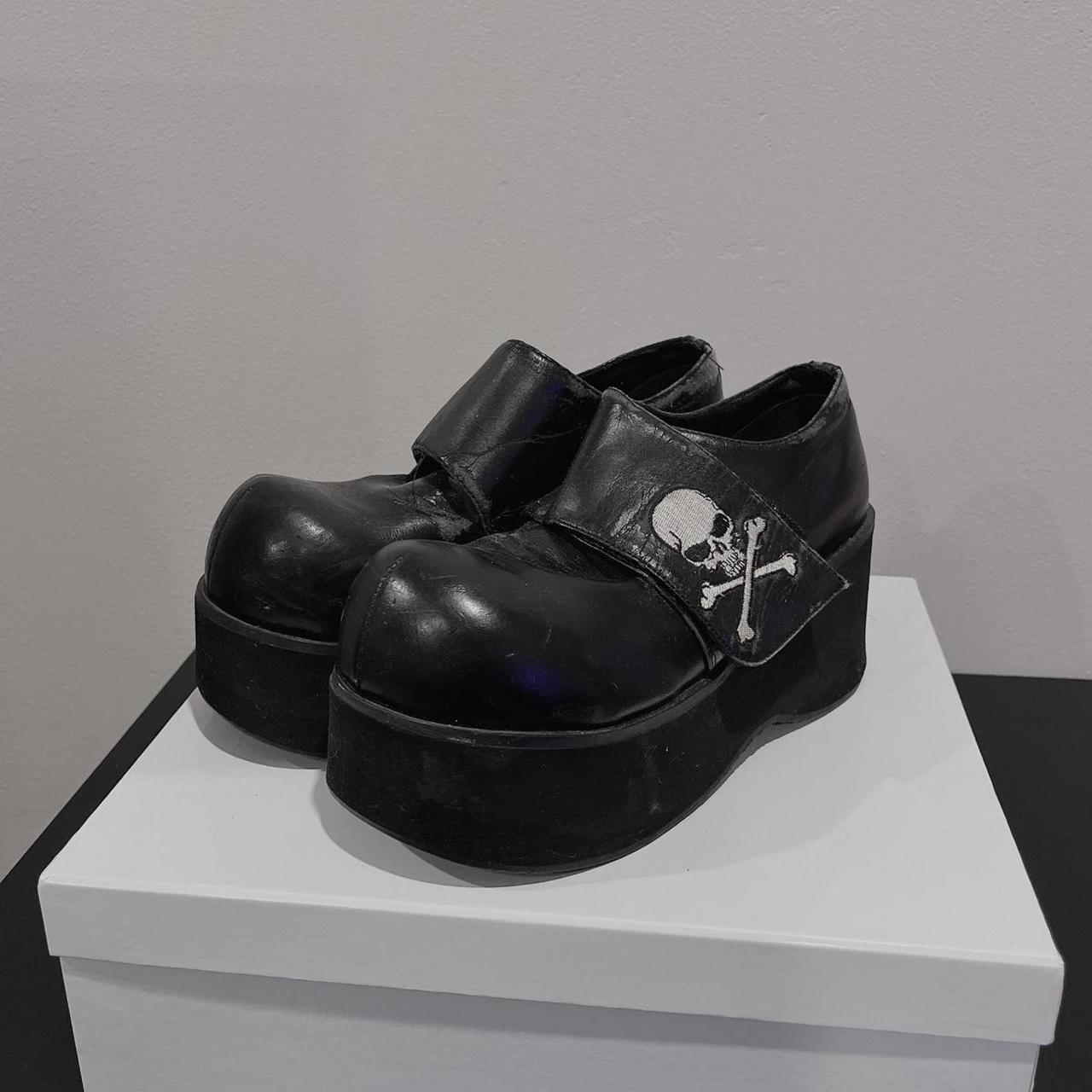 Demonia Rare Dank 108 size ~7 - 8? used condition... - Depop