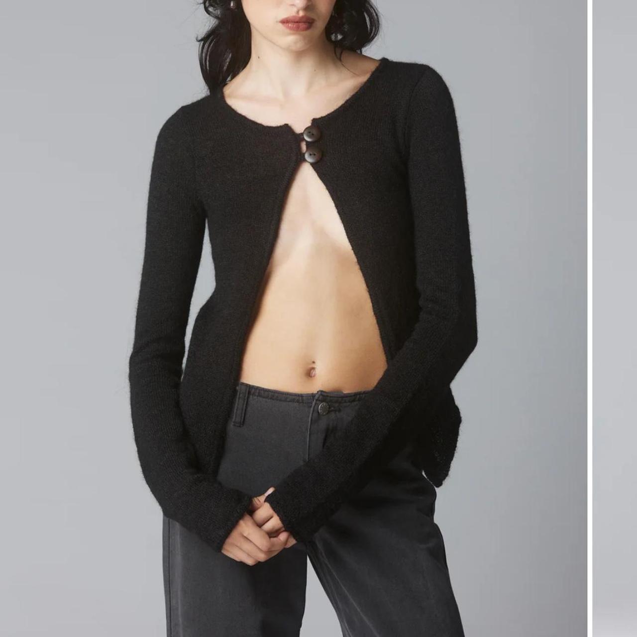 message b4 purchase !! unif slint top black black... | Depop