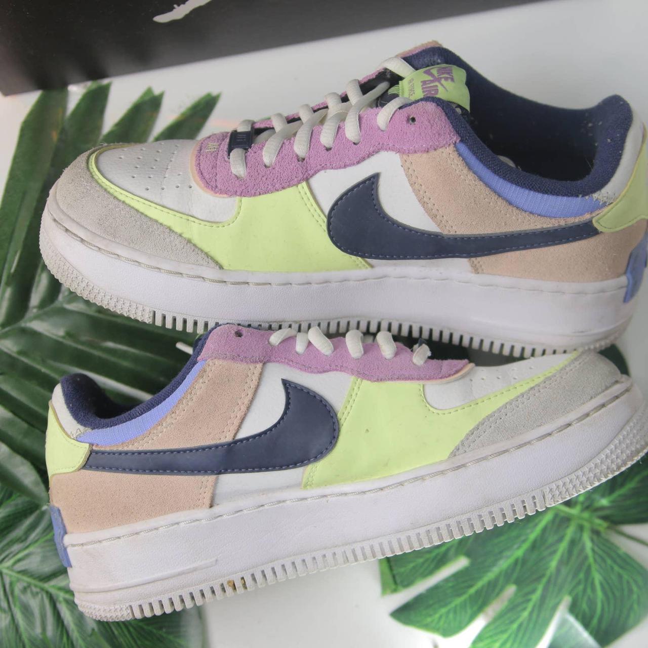 Name: Nike Af1 Air Force 1 Low Shadow Multi Color... - Depop