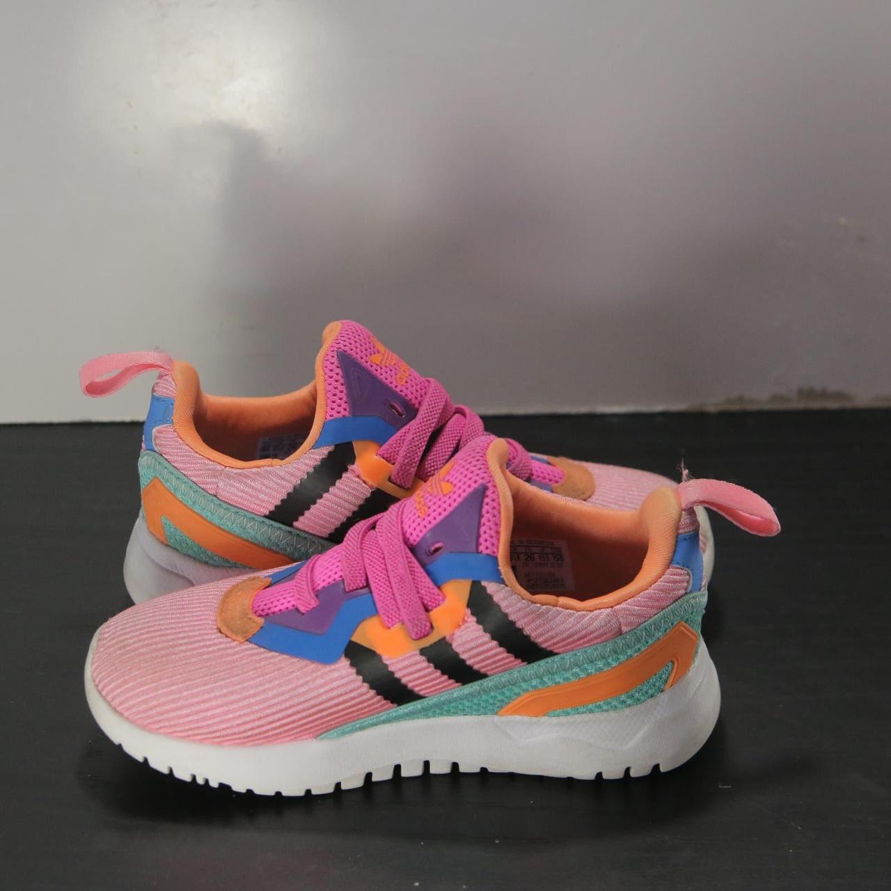 Name: adidas Originals Flex Youth Sz 9 Girls 007050... - Depop
