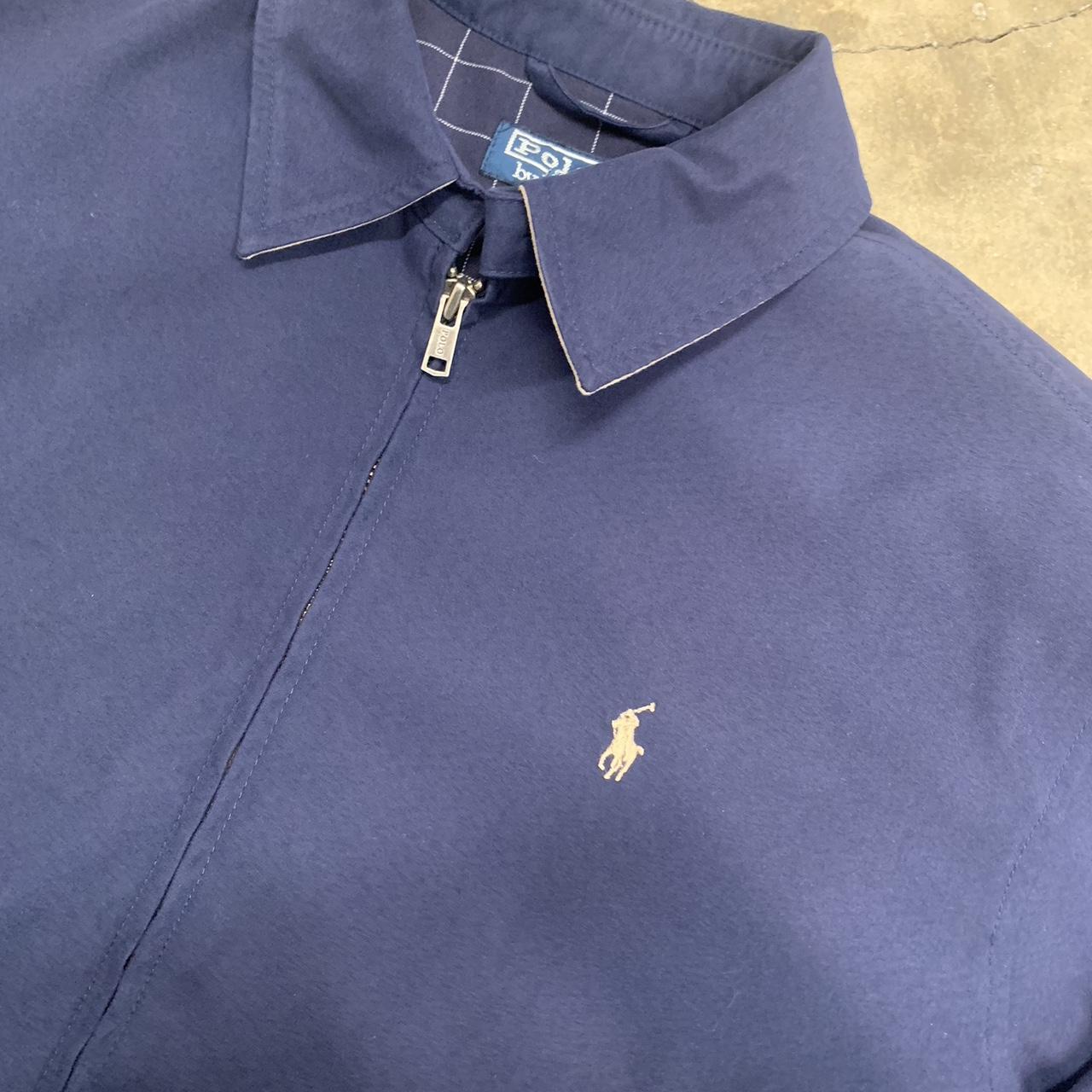Polo Ralph Lauren Men's Navy Jacket | Depop