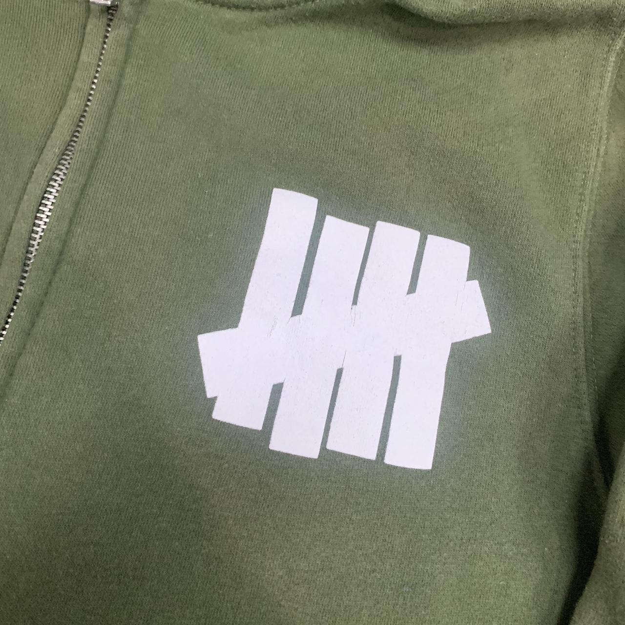 Undefeated zip up in good condition Slight... - Depop