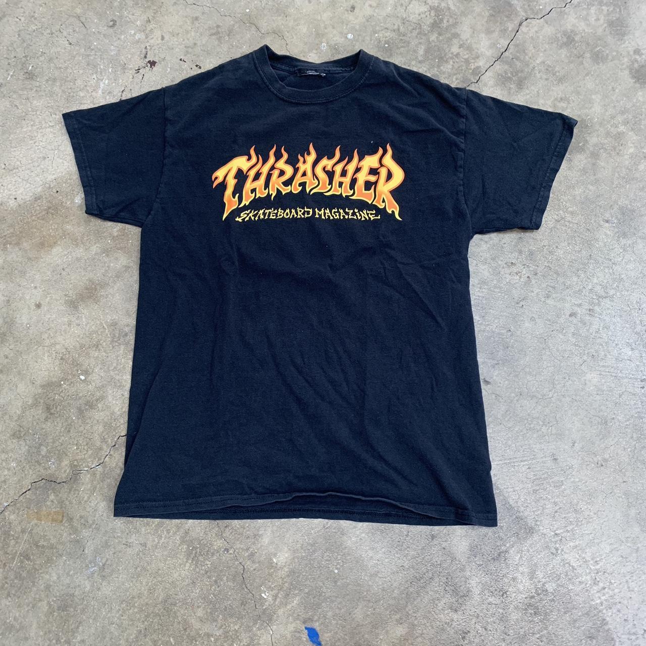 Thrasher t-shirt in good condition Cut tag Size... - Depop