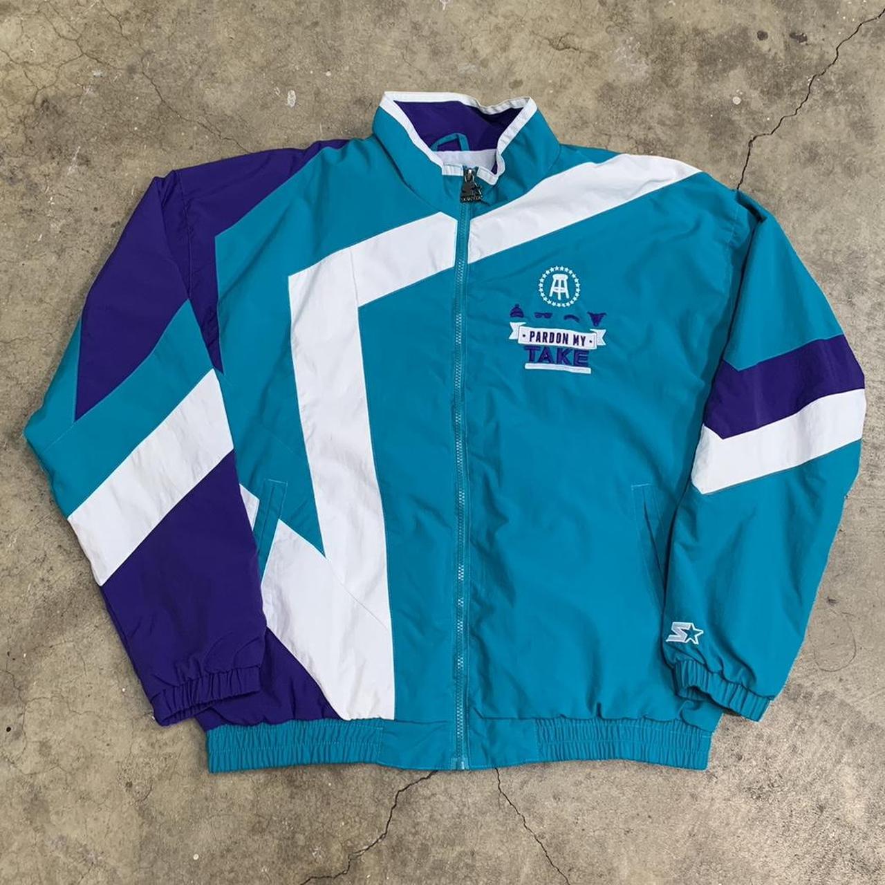 Starter Barstool Sports Pardon My Take jacket in... - Depop