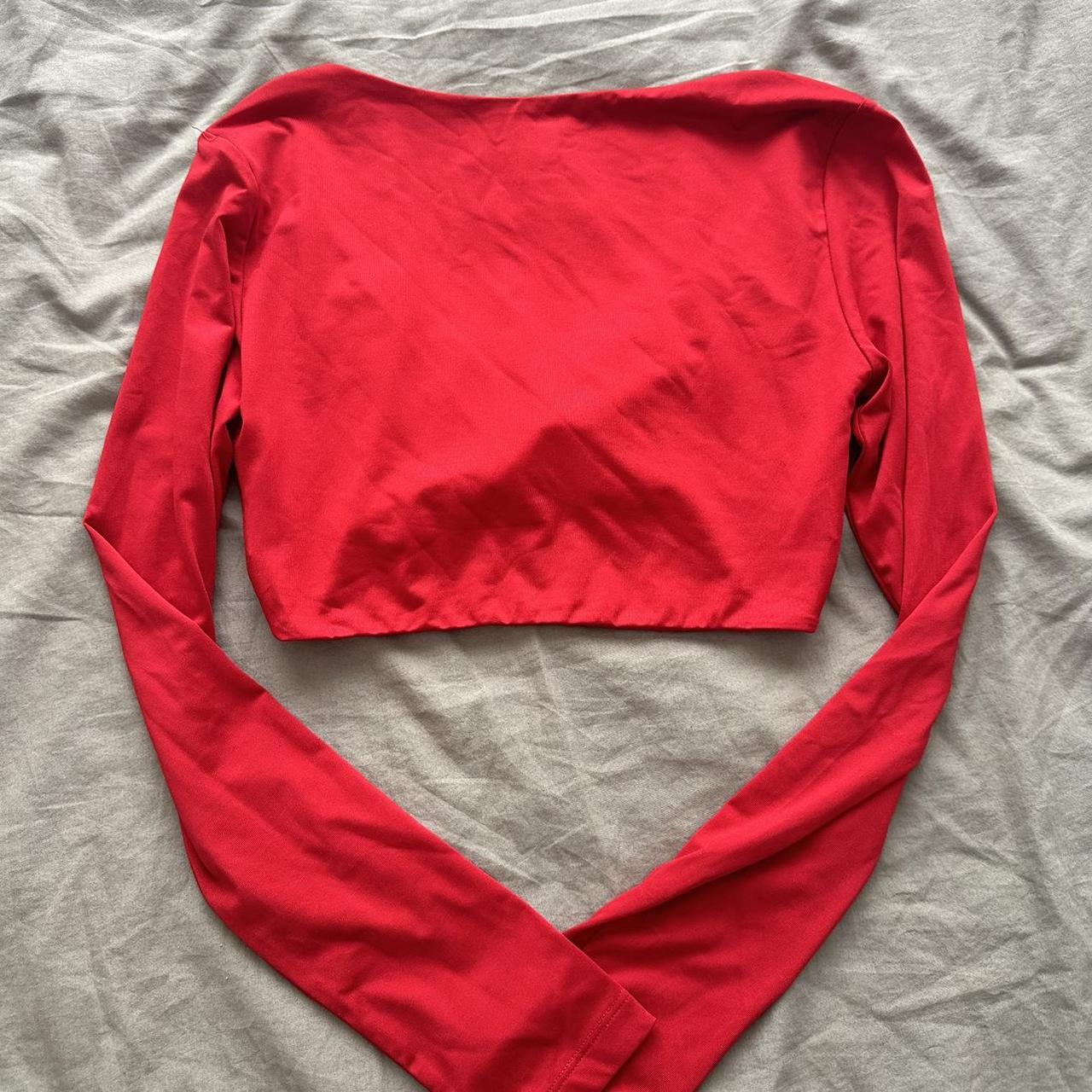 That’s so fetch red tie top Super comfortable and... - Depop