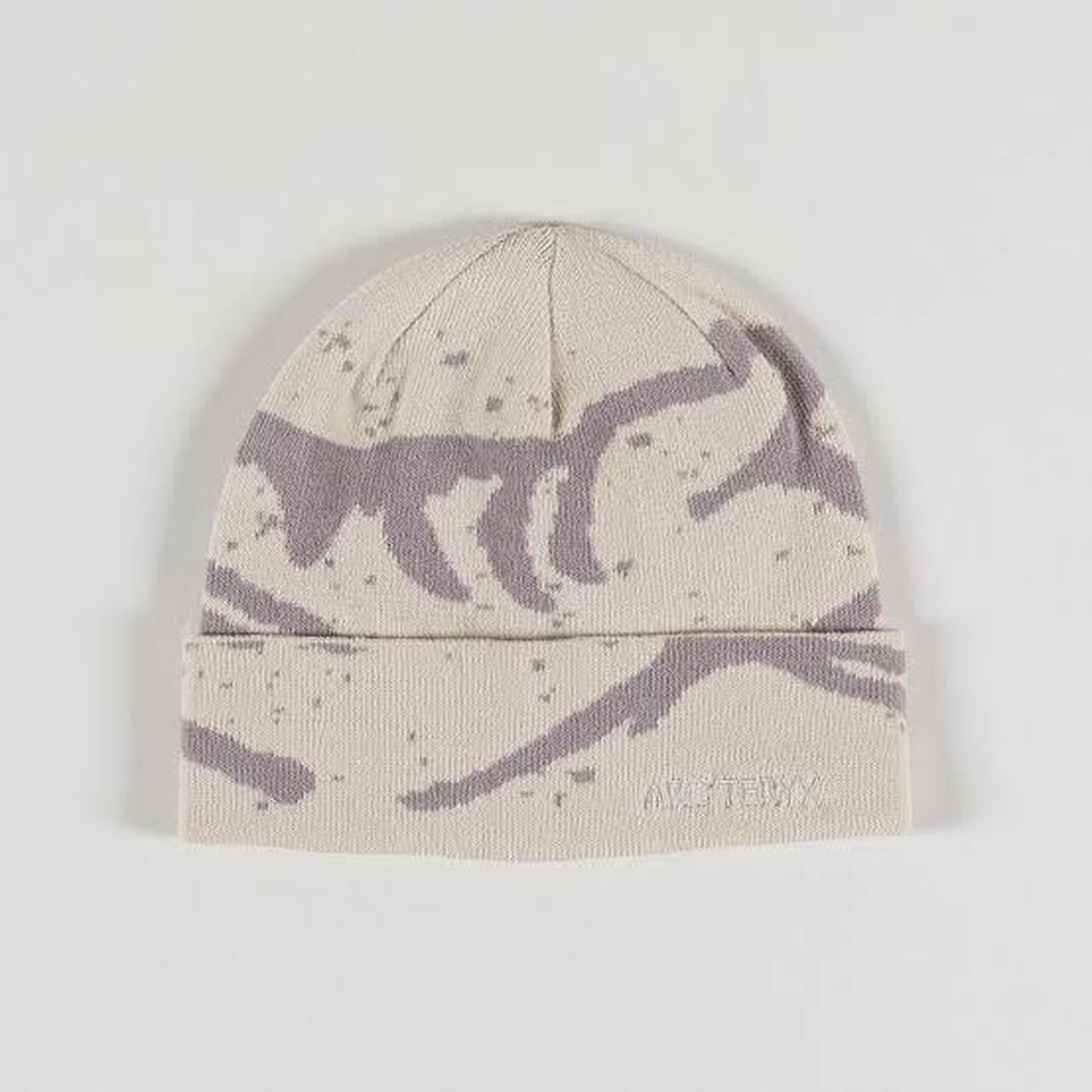 Grey and white Arc'teryx beanie Bought in Canada.... | Depop