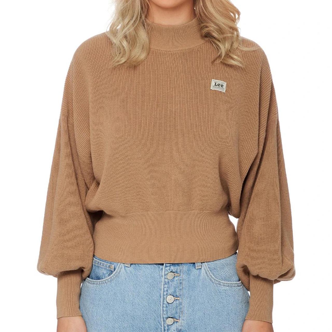 LEE PRIME KNIT IN CARAMEL EXCELLENT CONDITION //... - Depop