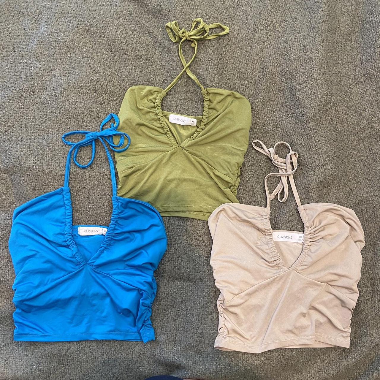 Glassons halter top bundle!! The most perfect going... - Depop
