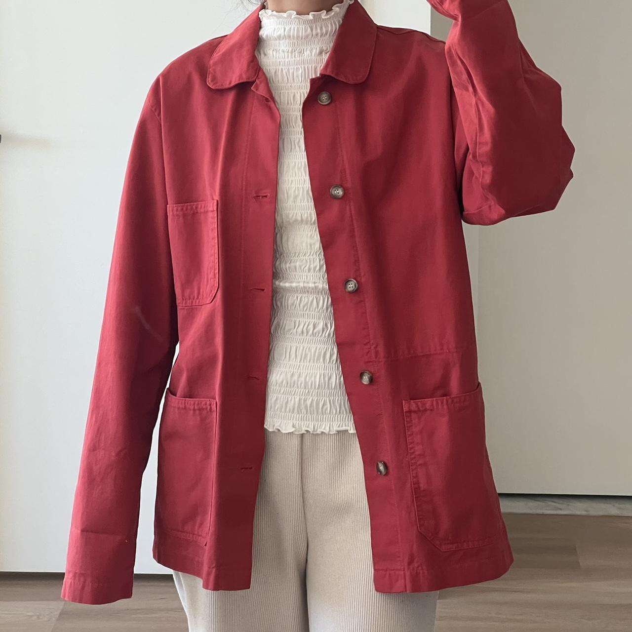 vibrant wholesome chore jacket - tag says mens XL... - Depop