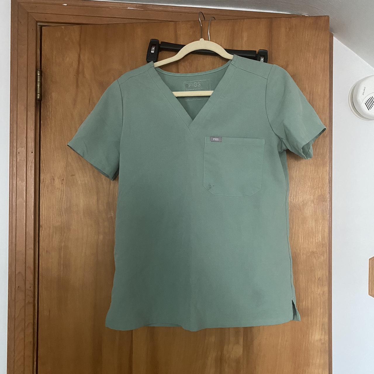 Figs Jade Catarina One Pocket Scrub Top Small From... - Depop