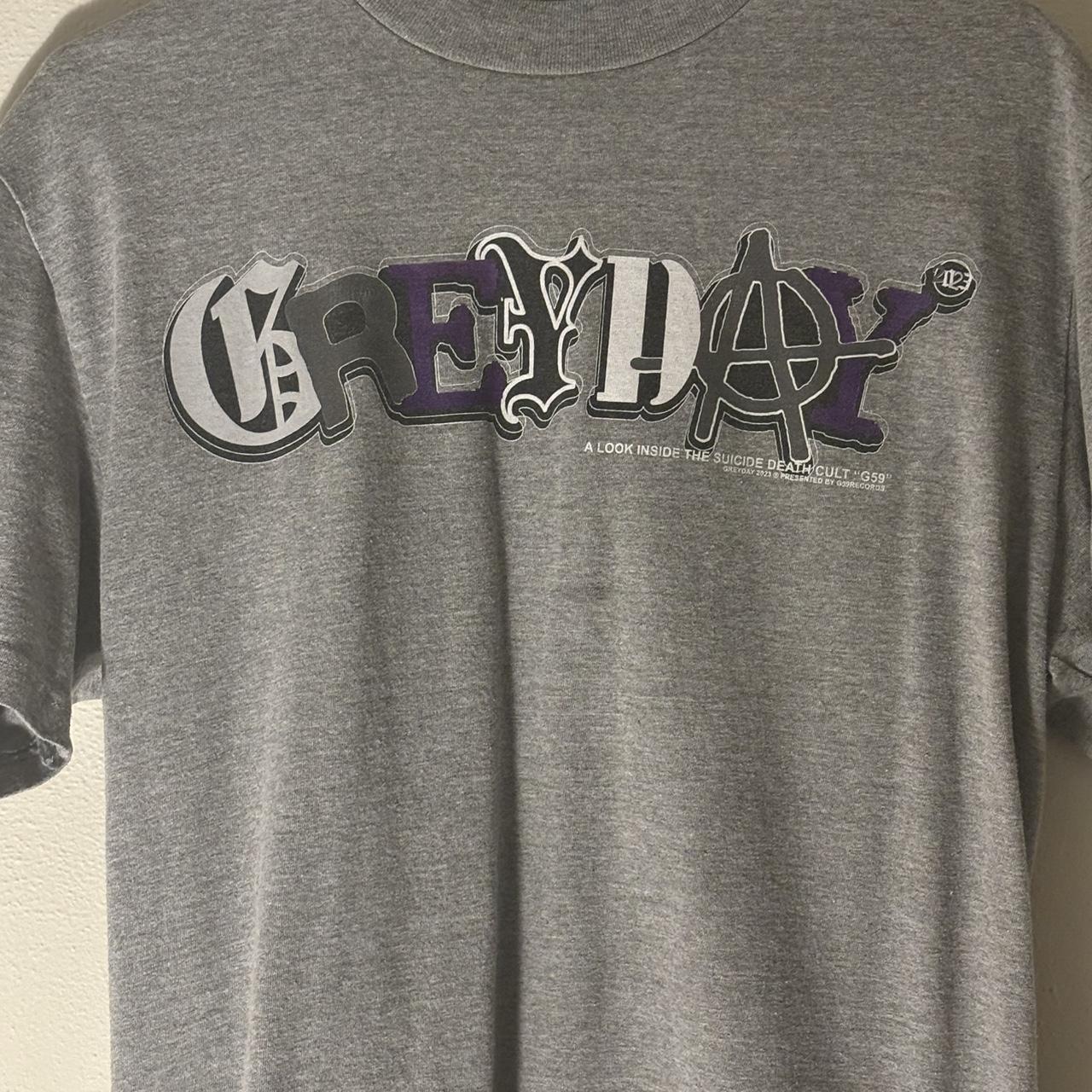 GreyDay 2023 T-Shirt No cracking, slightly used... - Depop