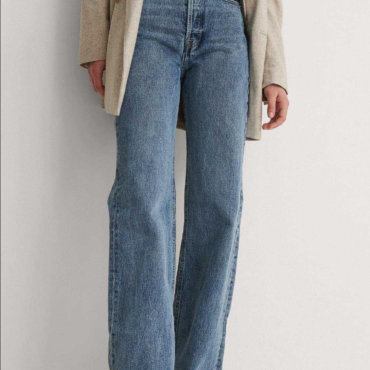 MANGO MNG WOMEN'S DENIM | Adriana Flare High rise... - Depop