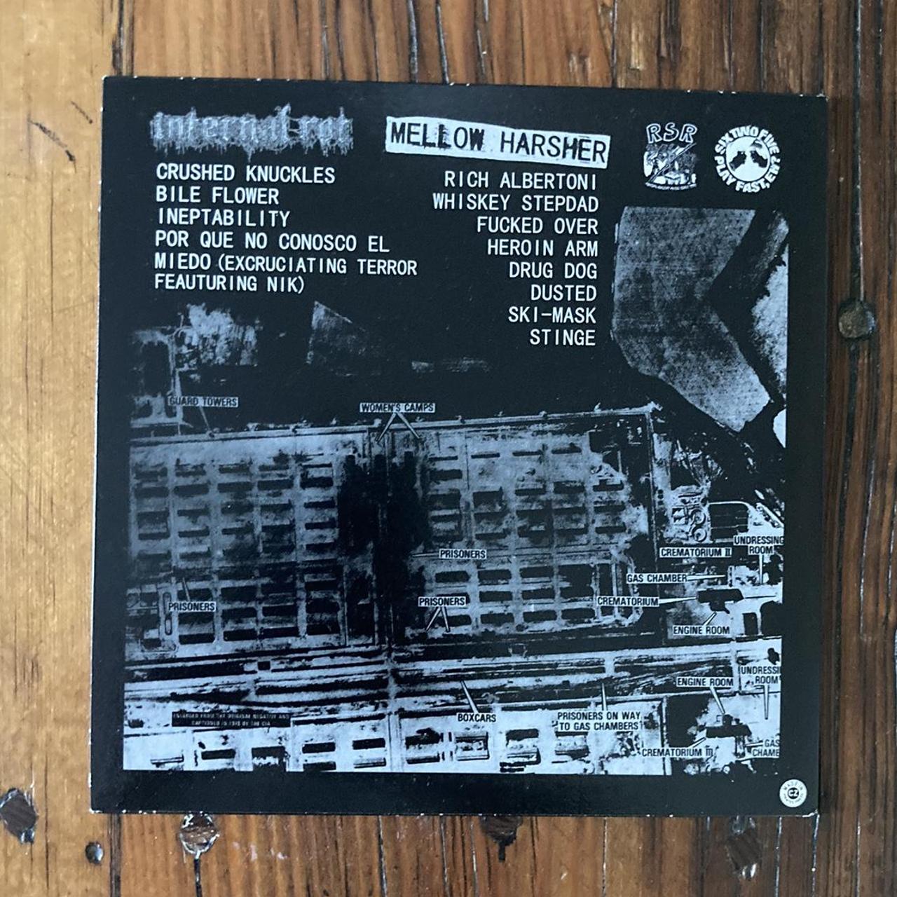 RARE MELLOW HARSHER/INTERNAL ROT SPLIT 7”... - Depop