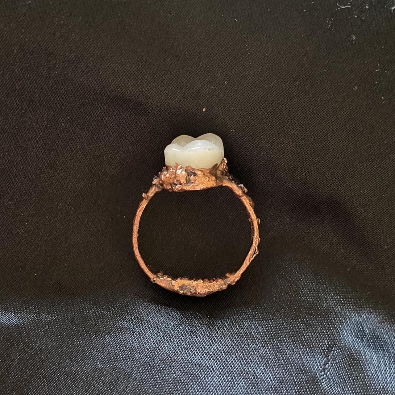 (Resin) molar tooth ring Gorgeous & good quality,... - Depop