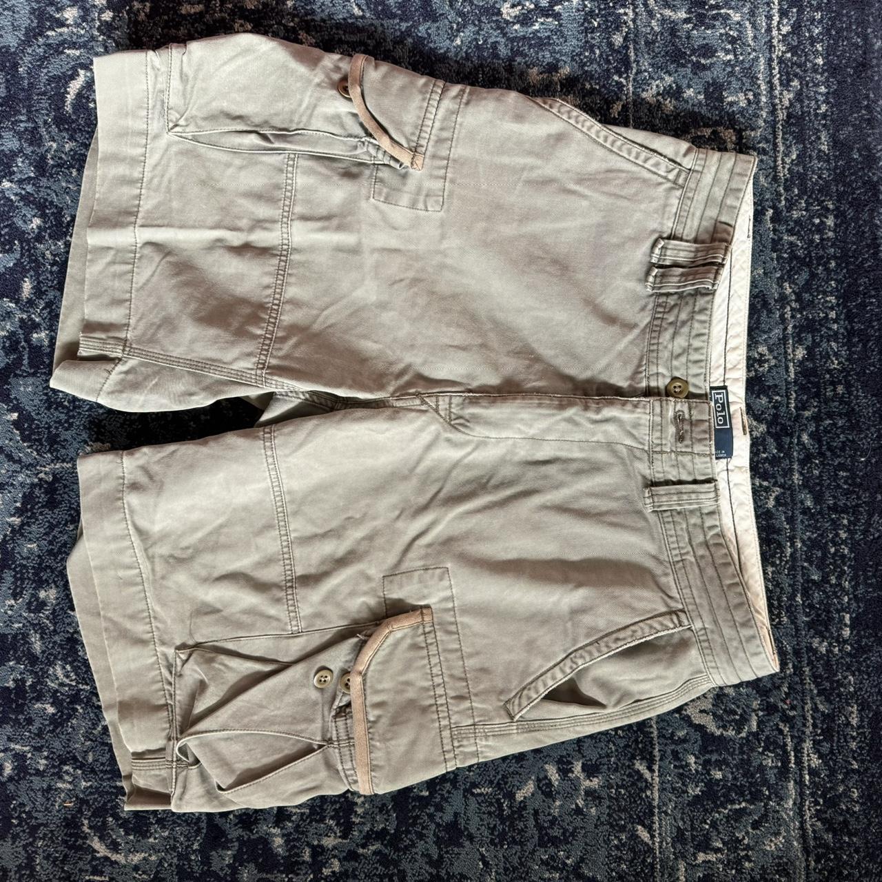 Polo Ralph Lauren cargo shorts Size 33 #cargo... - Depop