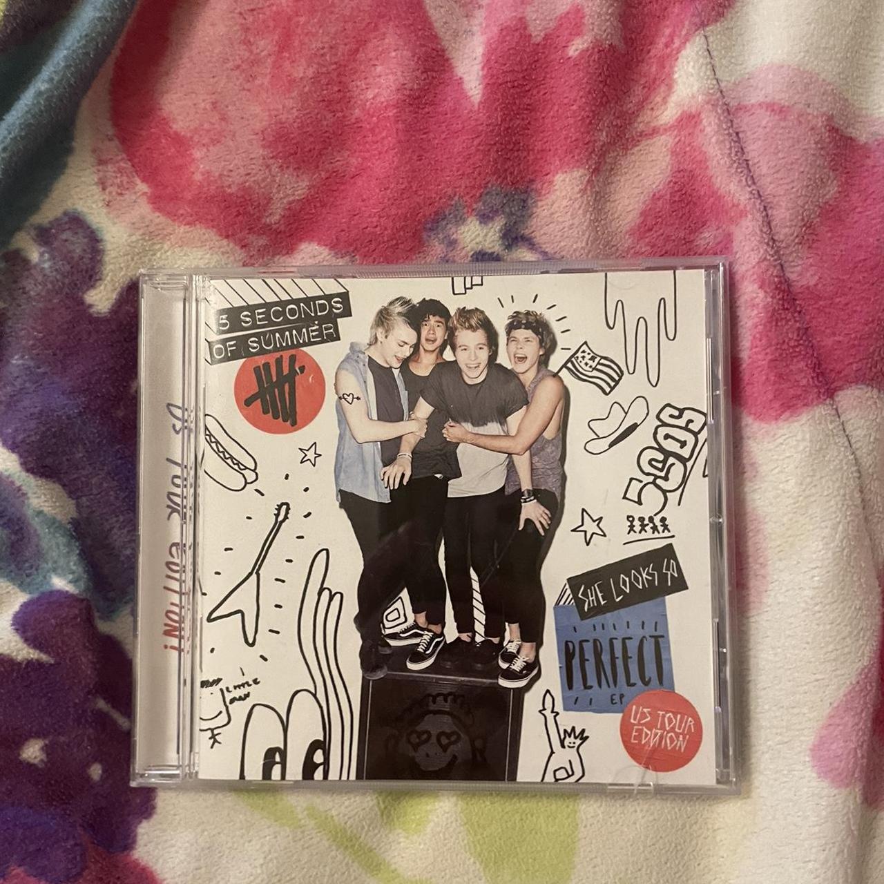 5sos she looks so perfect ep cd, good condition,... - Depop