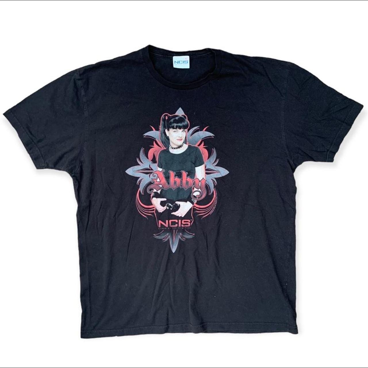 Black Y2K NCIS Abby Cyber Tribal Emo Graphic... - Depop