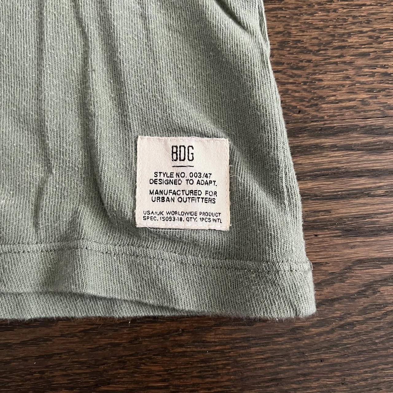 BDG olive green crop top Love the details on this - Depop