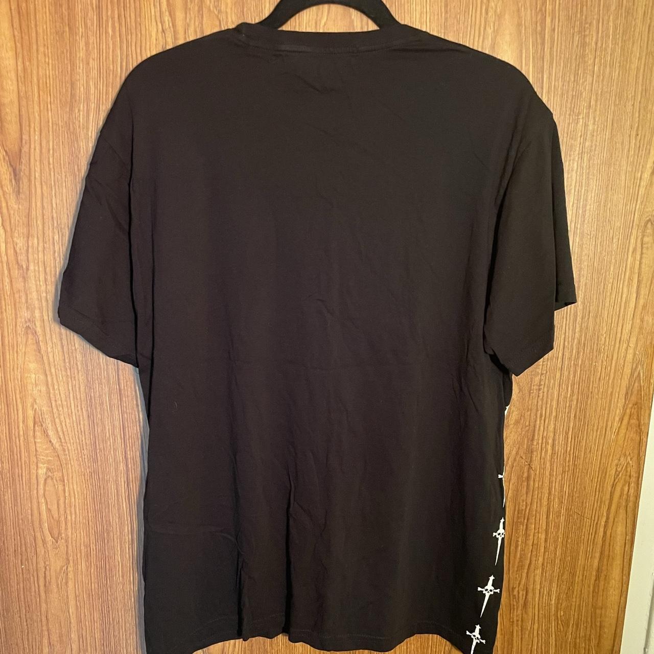 Lip Service Logo Cross Allover Shirt - Depop