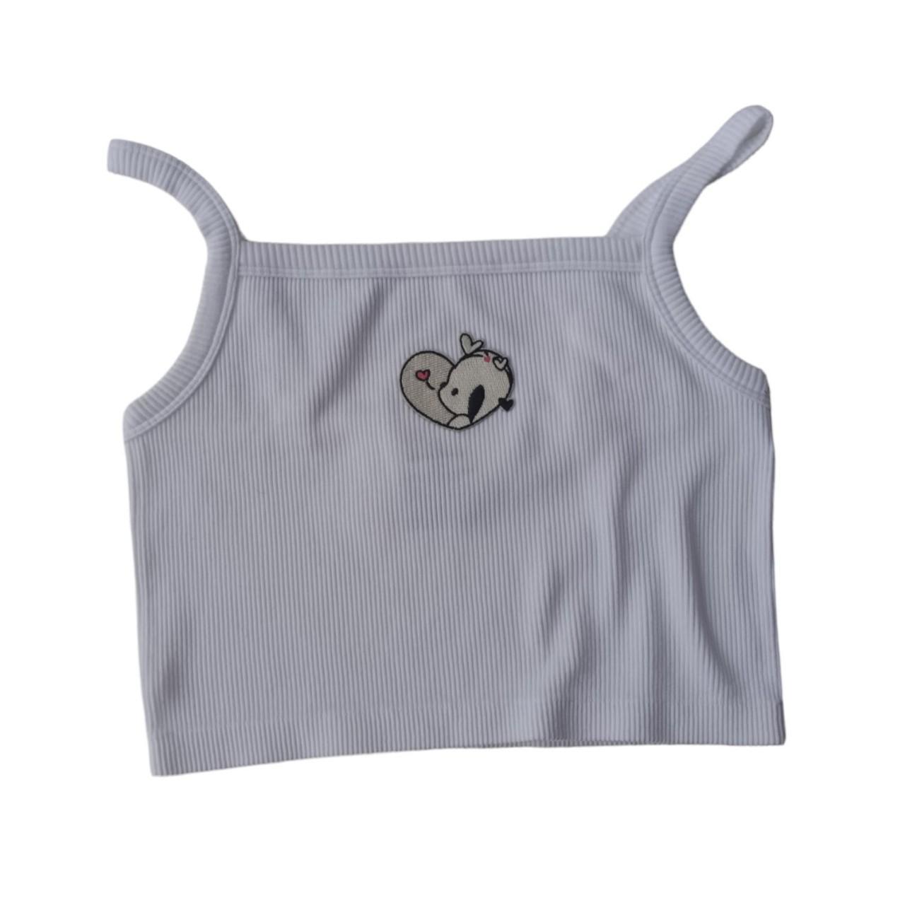 POCHACCO CROPPED TANK -SUPER SOFT -VERY CUTE *SIZES... - Depop