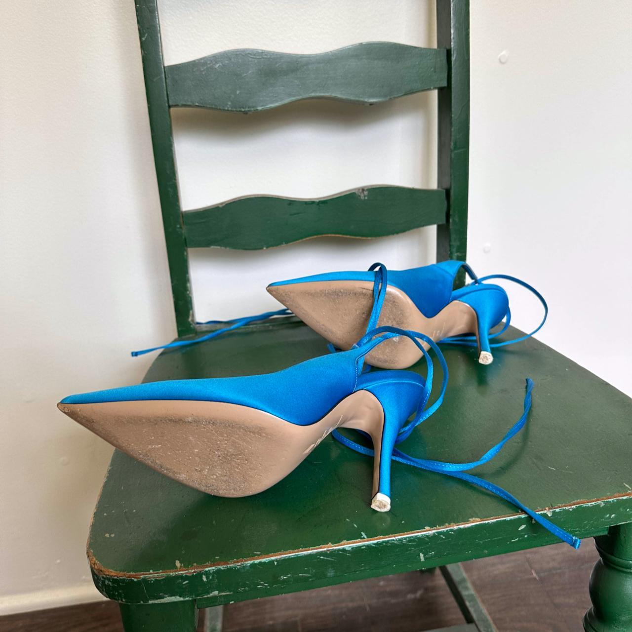 The Attico Women's Blue Courts | Depop