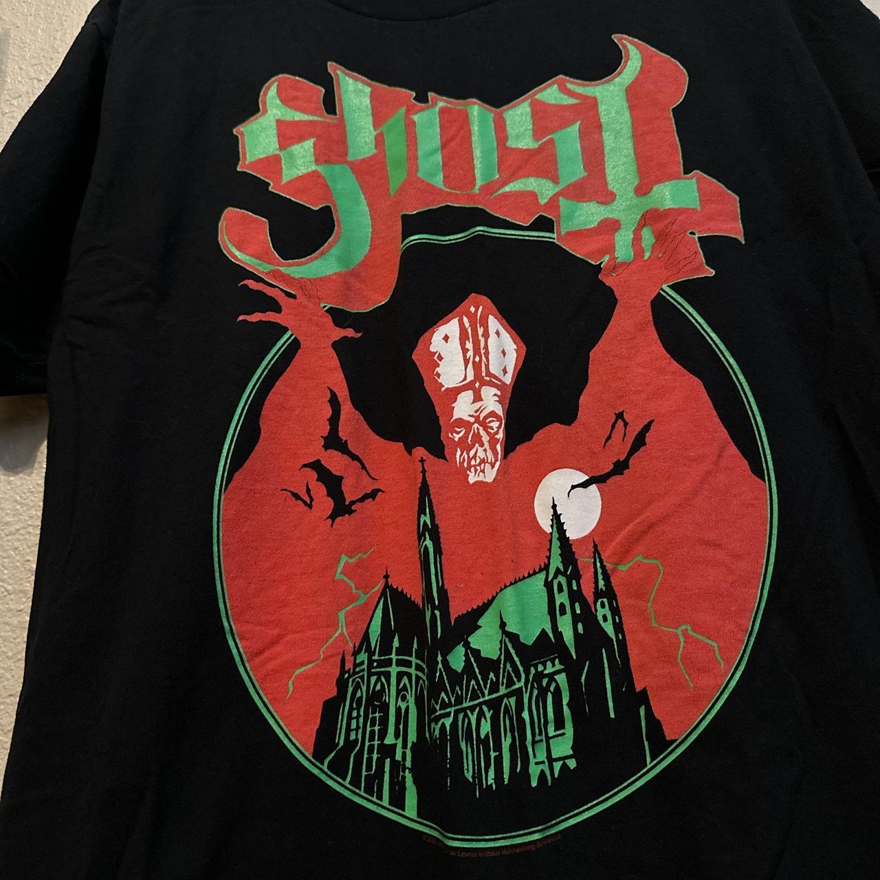 Ghost Band Shirt Opus limited glow-in-the-dark... - Depop
