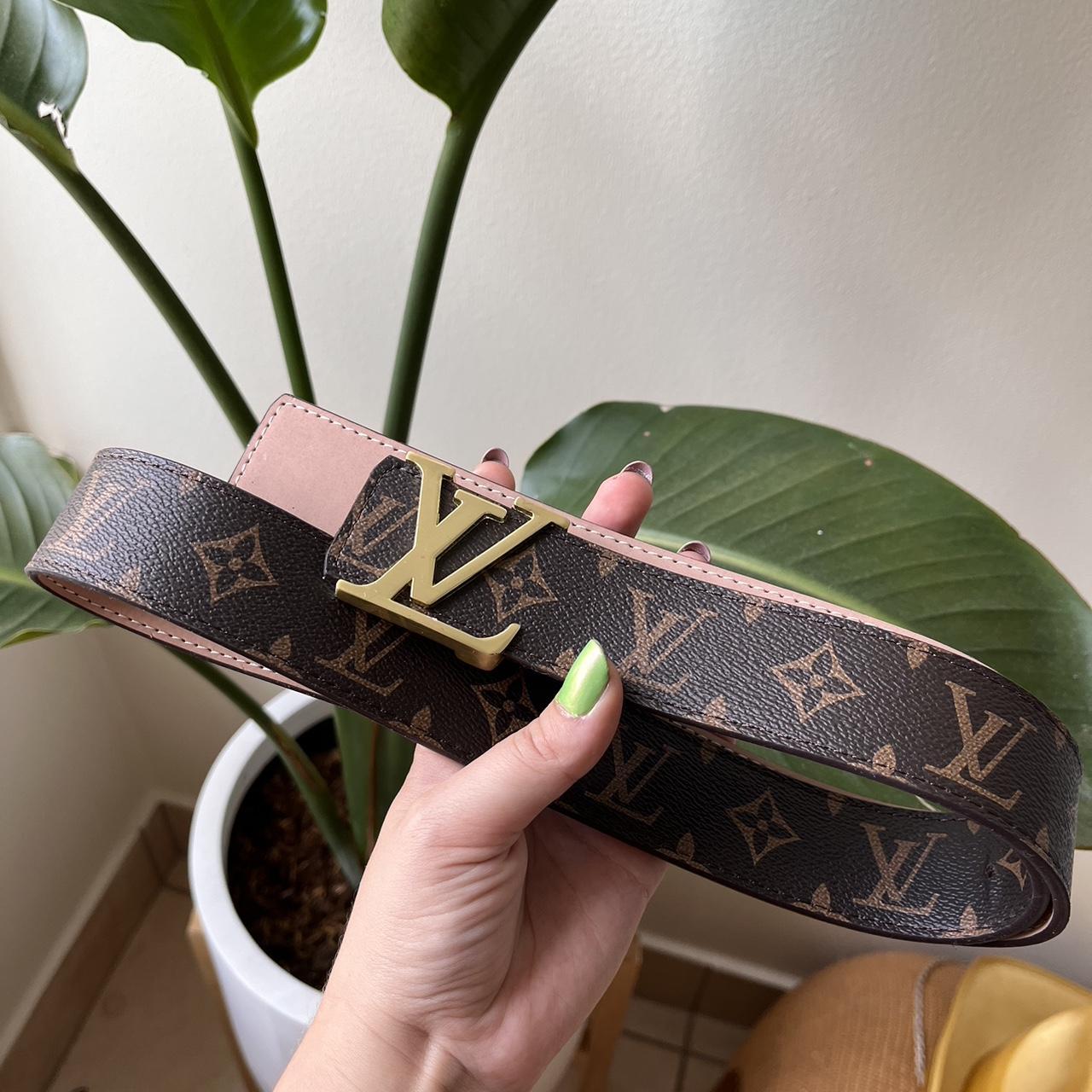 Louis Vuitton classic brown pattern print... - Depop