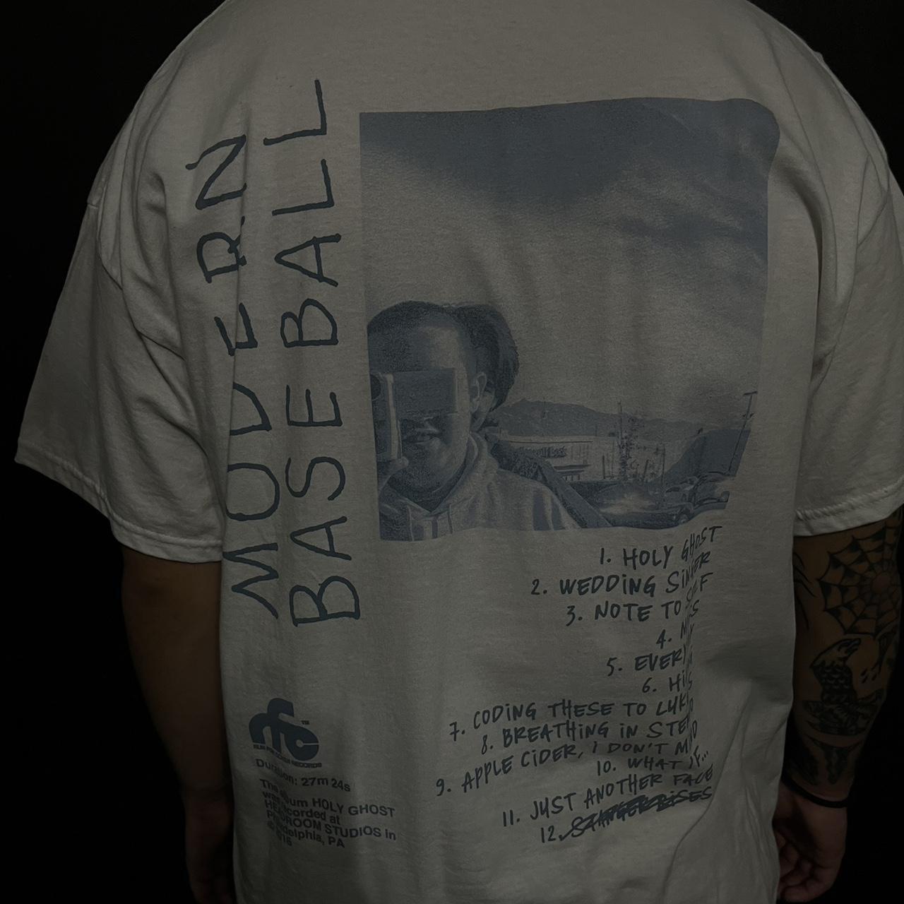 new modern baseball holy ghost t-shirt impulsively... - Depop