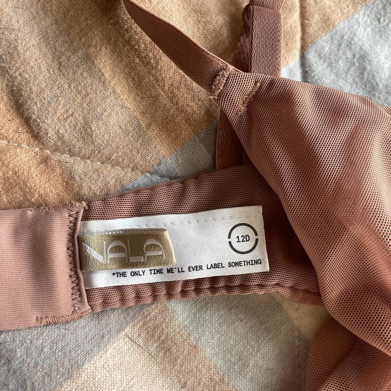 Wear Nala mesh underwire bra In mauve colour, only... - Depop