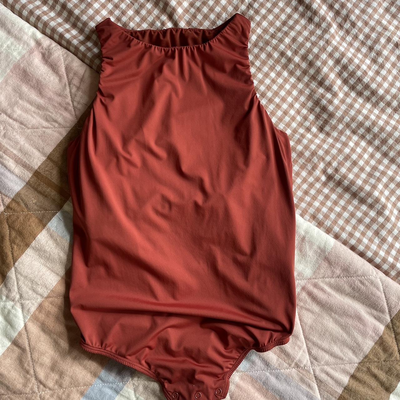 Wear Nala rust bodysuit tank top Only worn once and... - Depop