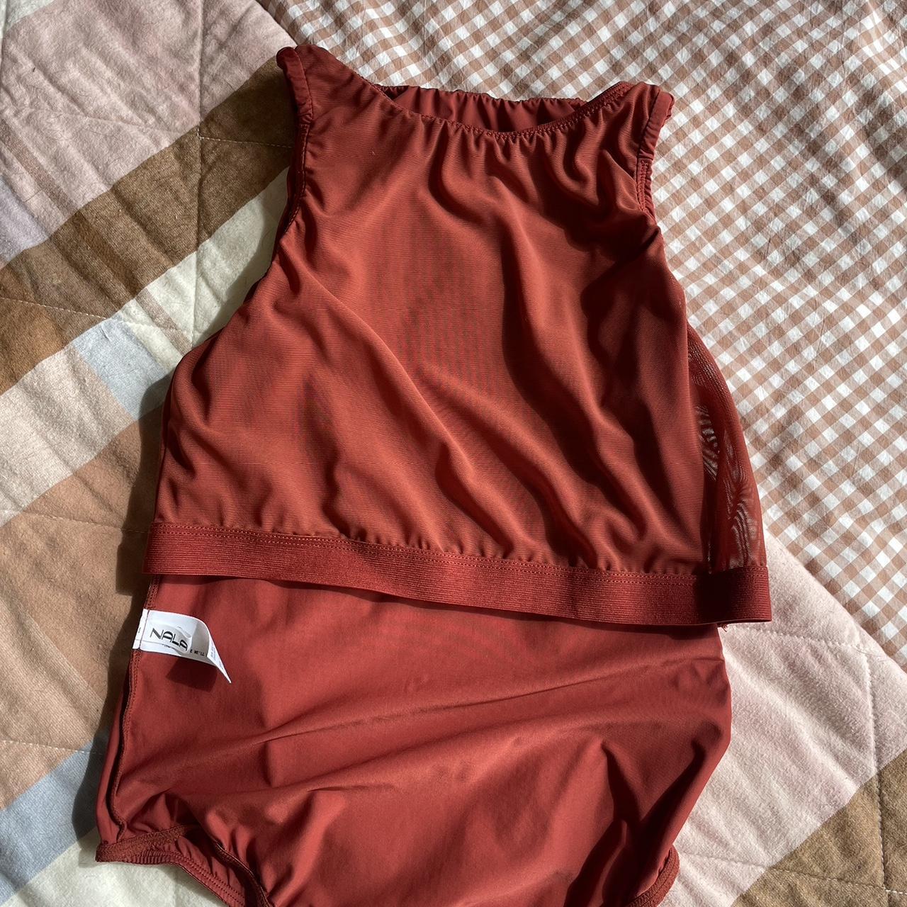 Wear Nala rust bodysuit tank top Only worn once and... - Depop