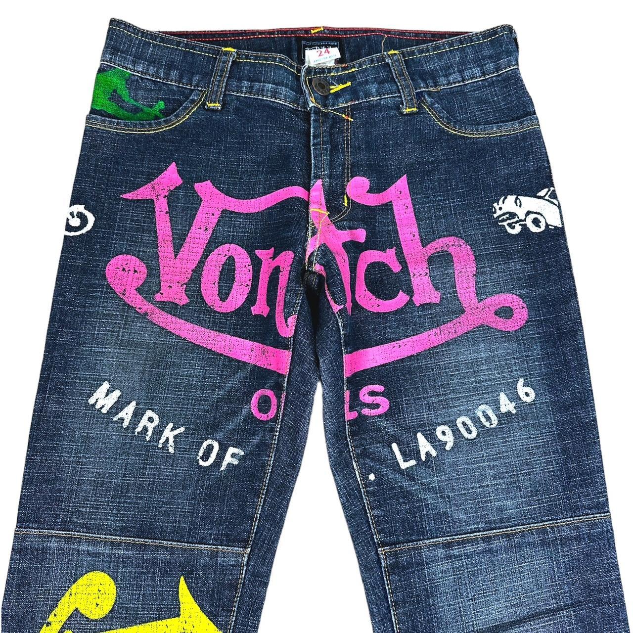 The iconic Von Dutch printed jeans Incredible... - Depop