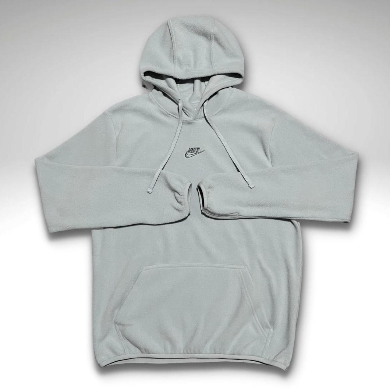 Nike Polar Fleece Hoodie In Grey 🏔️ Brand New With Depop