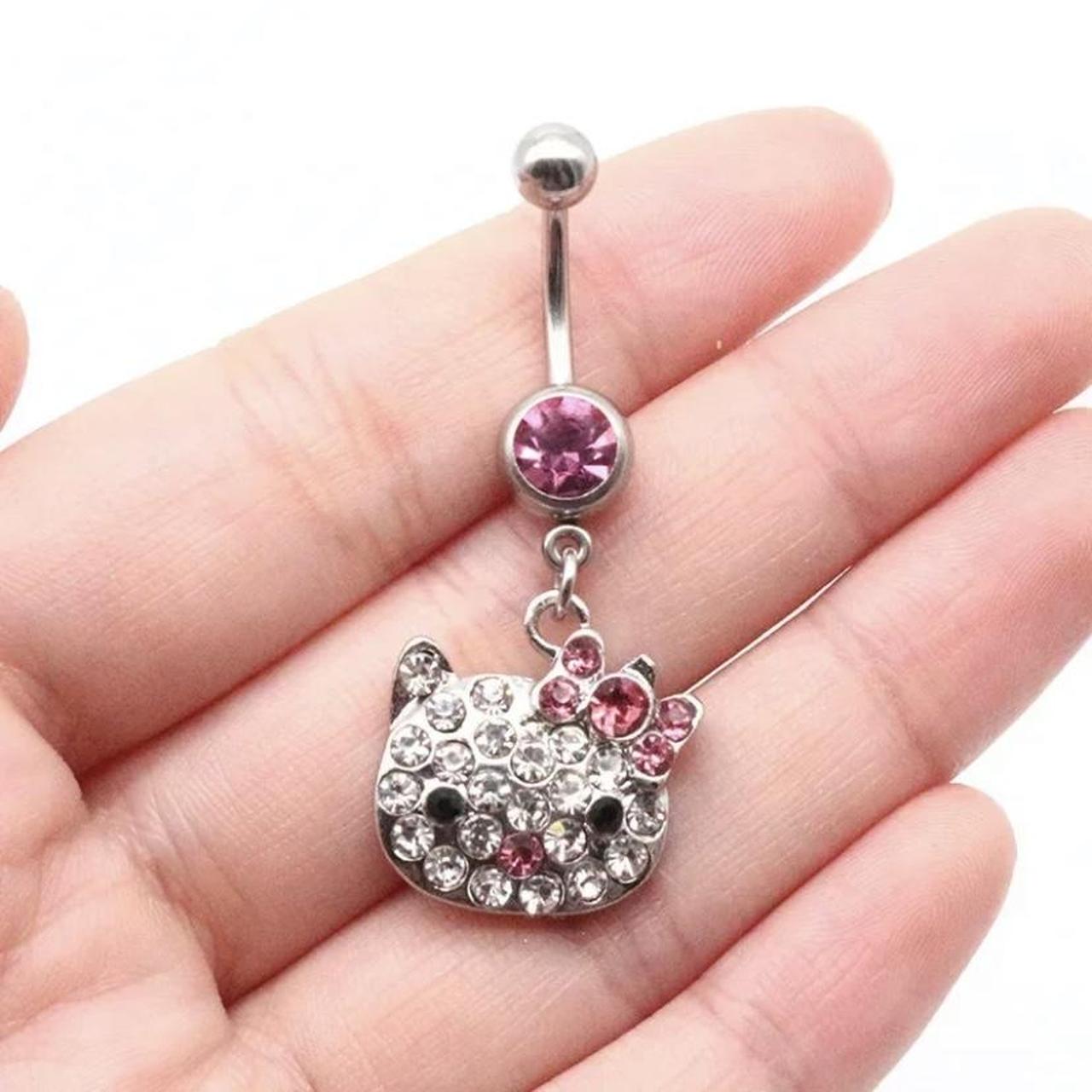 2 Brand New Belly Button Ring Piercings One Hello... - Depop