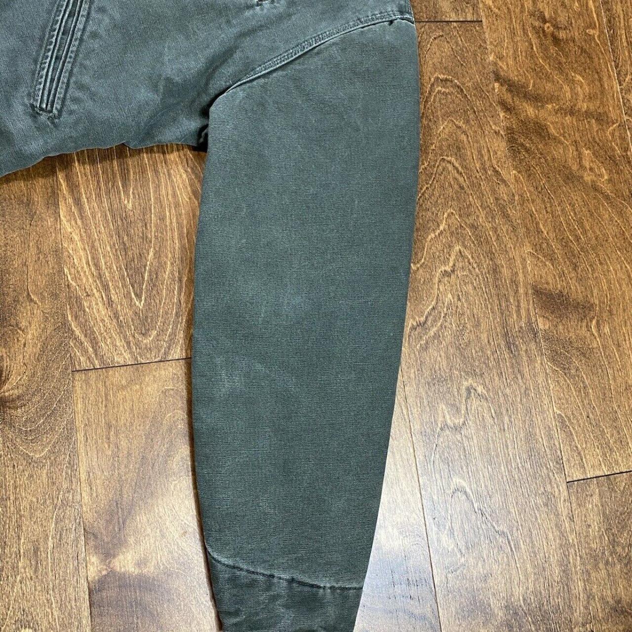 Vintage Carhartt Detroit Jacket J97 MOSS Green... - Depop