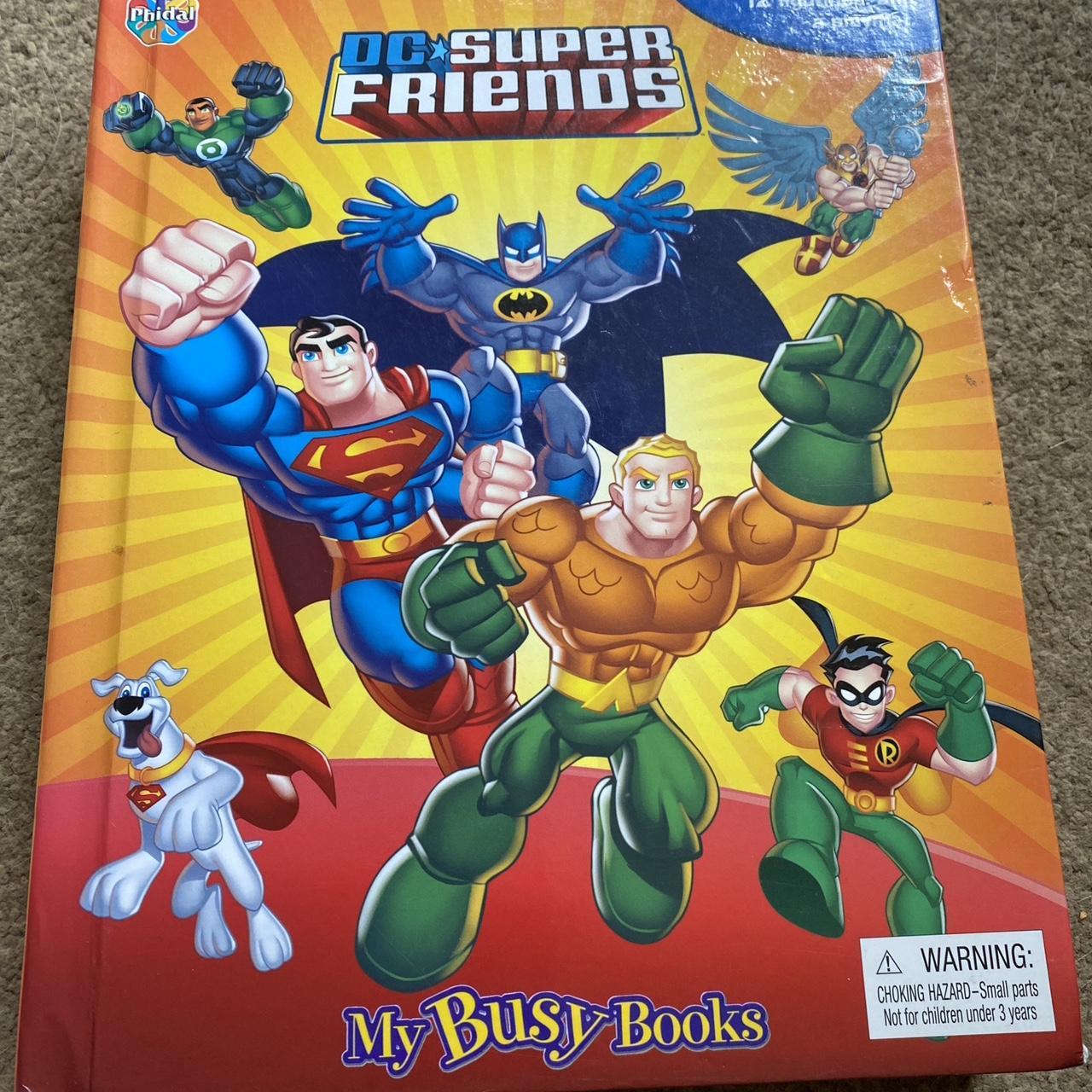 DC Super Friends My Busy Book, Phidal Publishing... - Depop