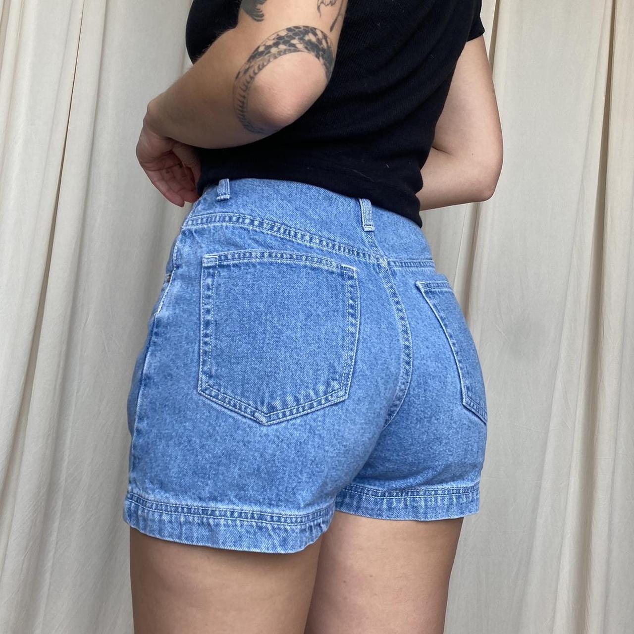 Women's Blue Shorts | Depop